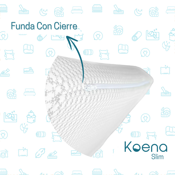 Almohada Cervical Ortopédica de Memory Foam Koena® Slim| Envíos Gratis ...